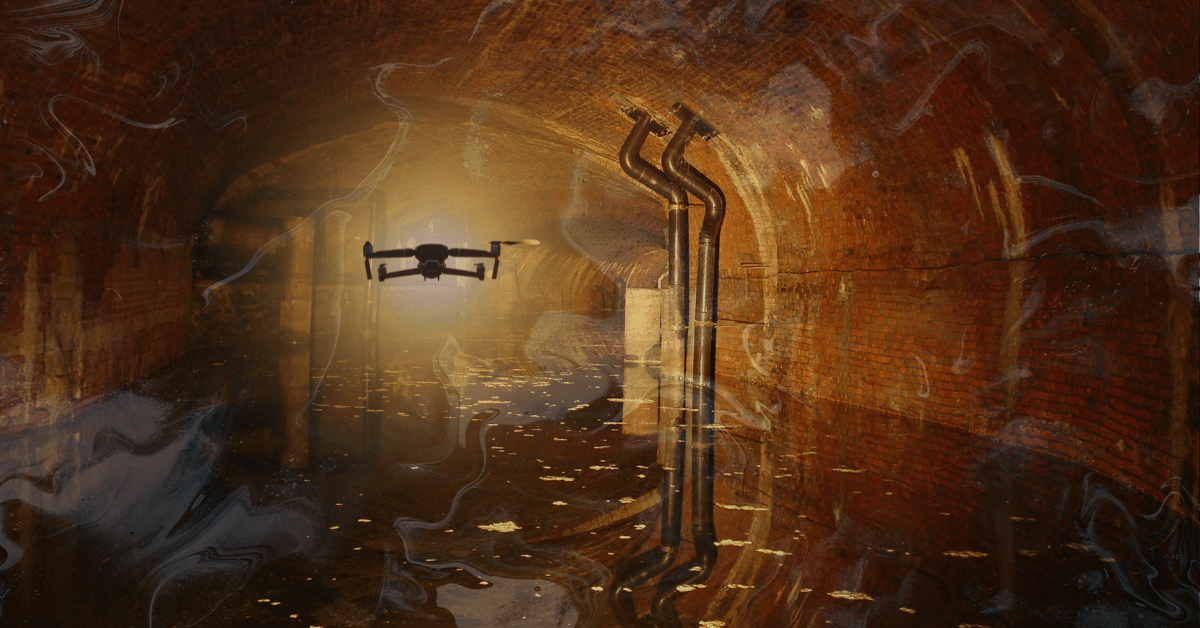 The world’s coolest drones survey sewage pipes - The Hustle