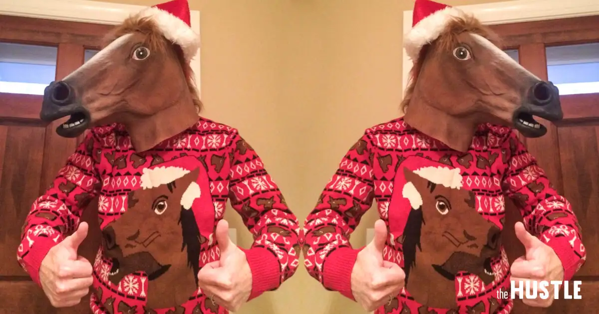 Alex Stevens Makes 90% of all Ugly Christmas Sweaters on the Market