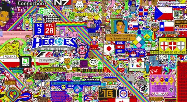 The craziest art project in internet history - The Hustle